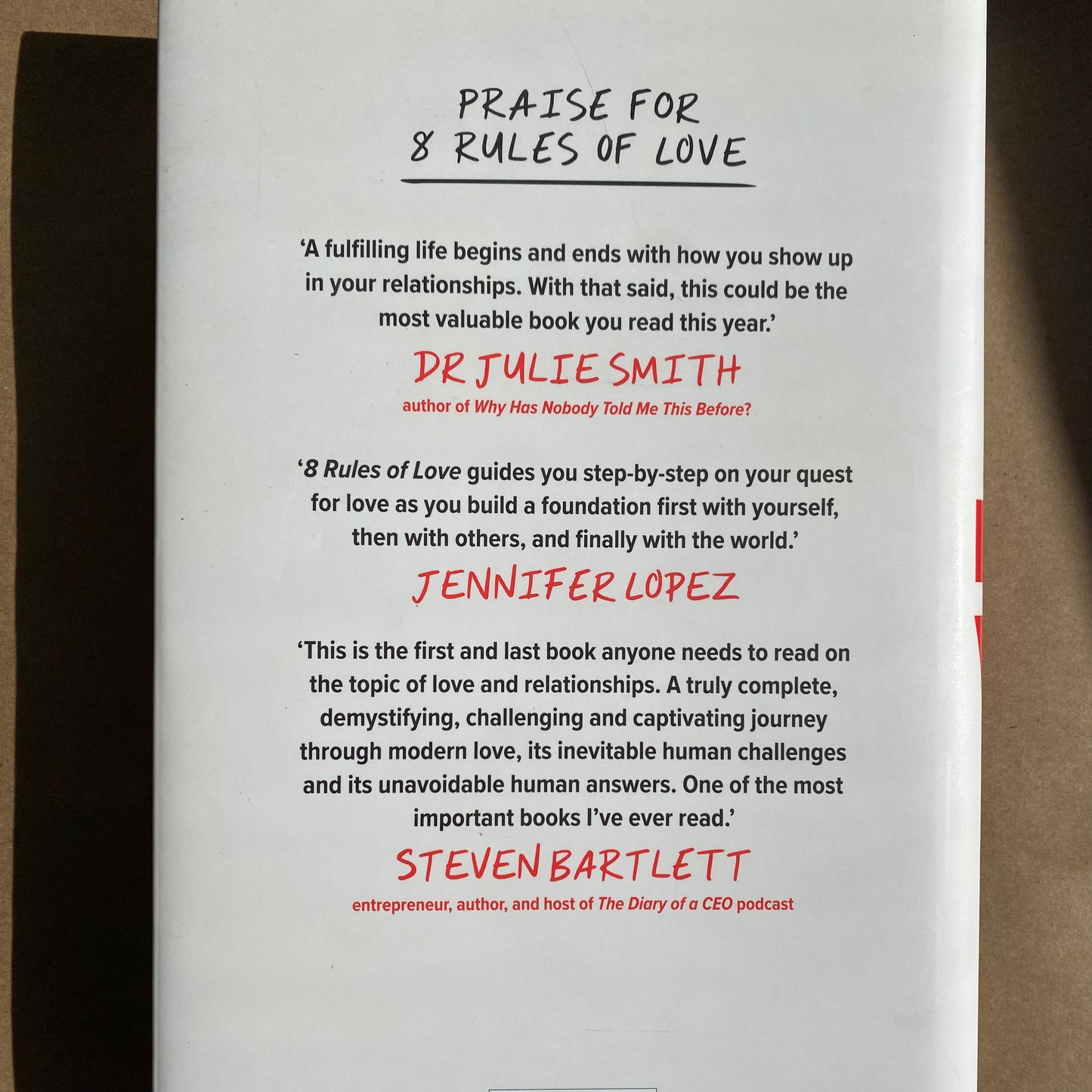 8 RULES OF LOVE BY JAY SHETTY – Ánimo Store Ltd